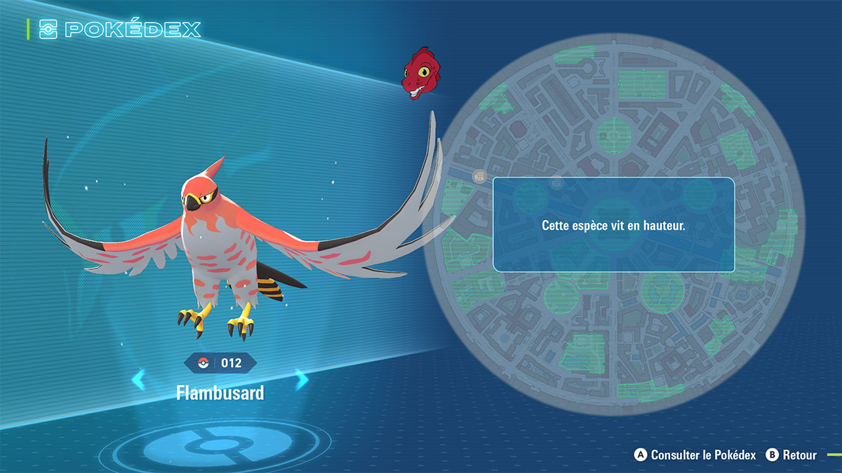 Flambusard - Légendes Pokémon Z-A / #012 - Gamosaurus