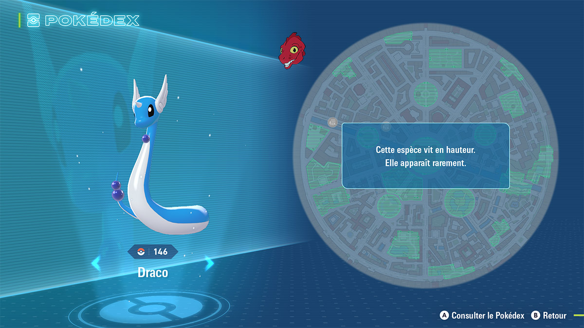 Draco - Légendes Pokémon Z-A / #146 - Gamosaurus