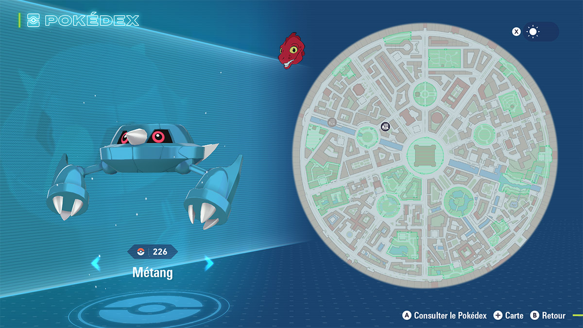 Métang - Légendes Pokémon Z-A / #226 - Gamosaurus