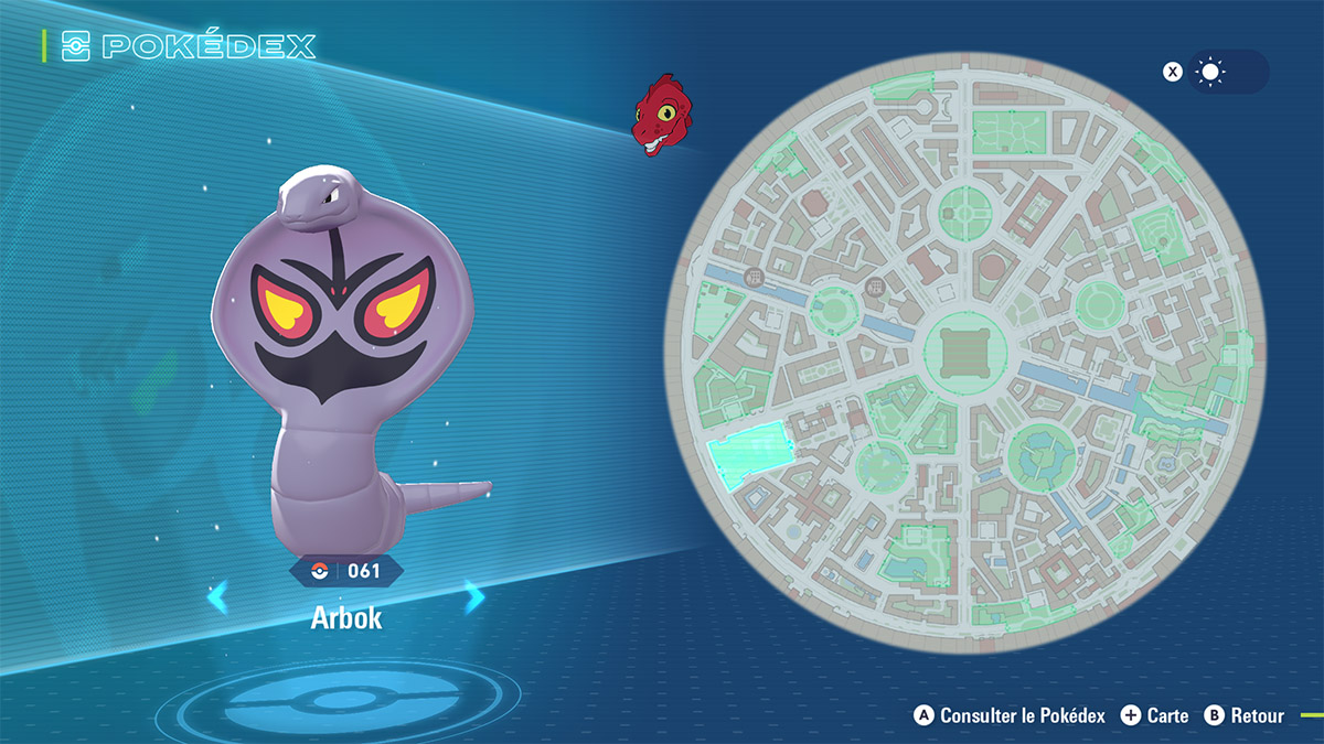 Arbok - Légendes Pokémon Z-A / #061 - Gamosaurus