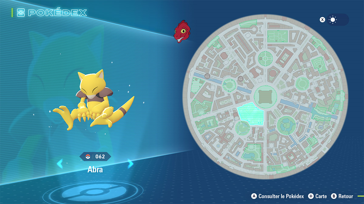 Abra - Légendes Pokémon Z-A / #062 - Gamosaurus