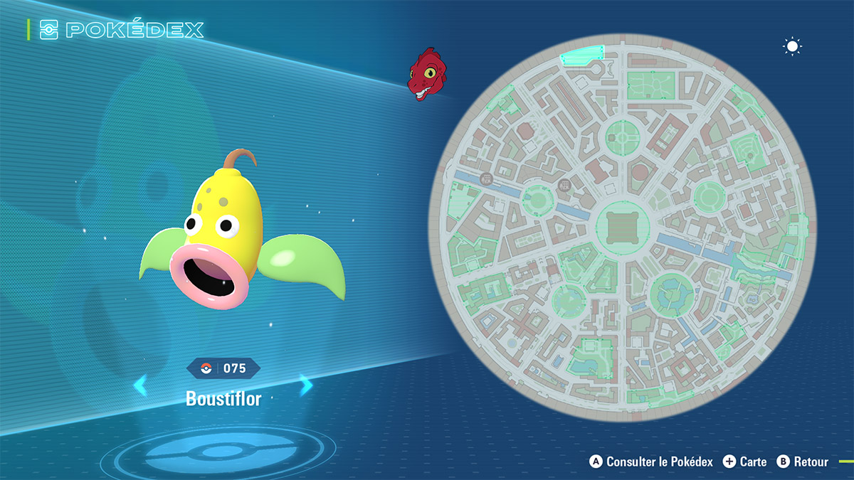 Boustiflor - Légendes Pokémon Z-A / #075 - Gamosaurus